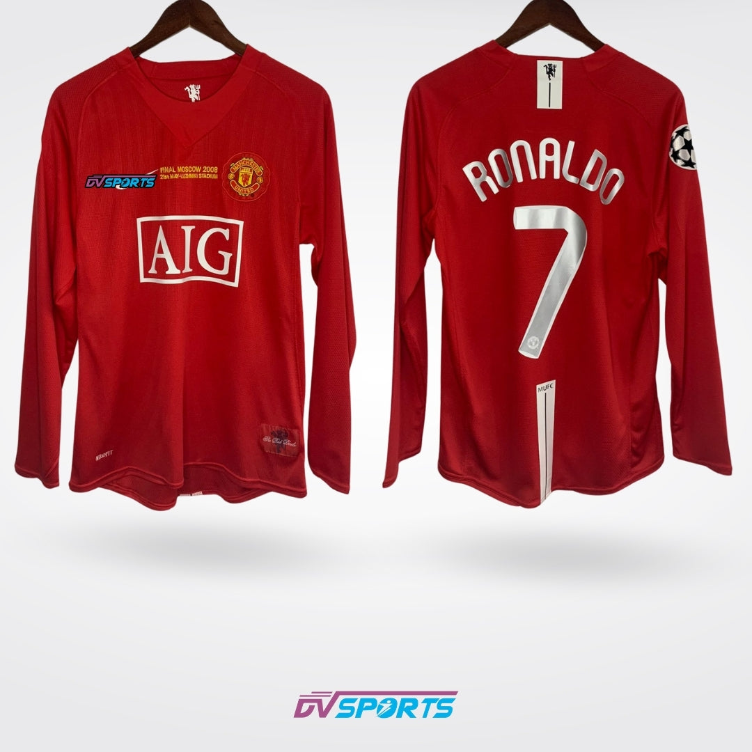 Manchester United Retro 2008 Casa - Ronaldo #7 – DV Sports