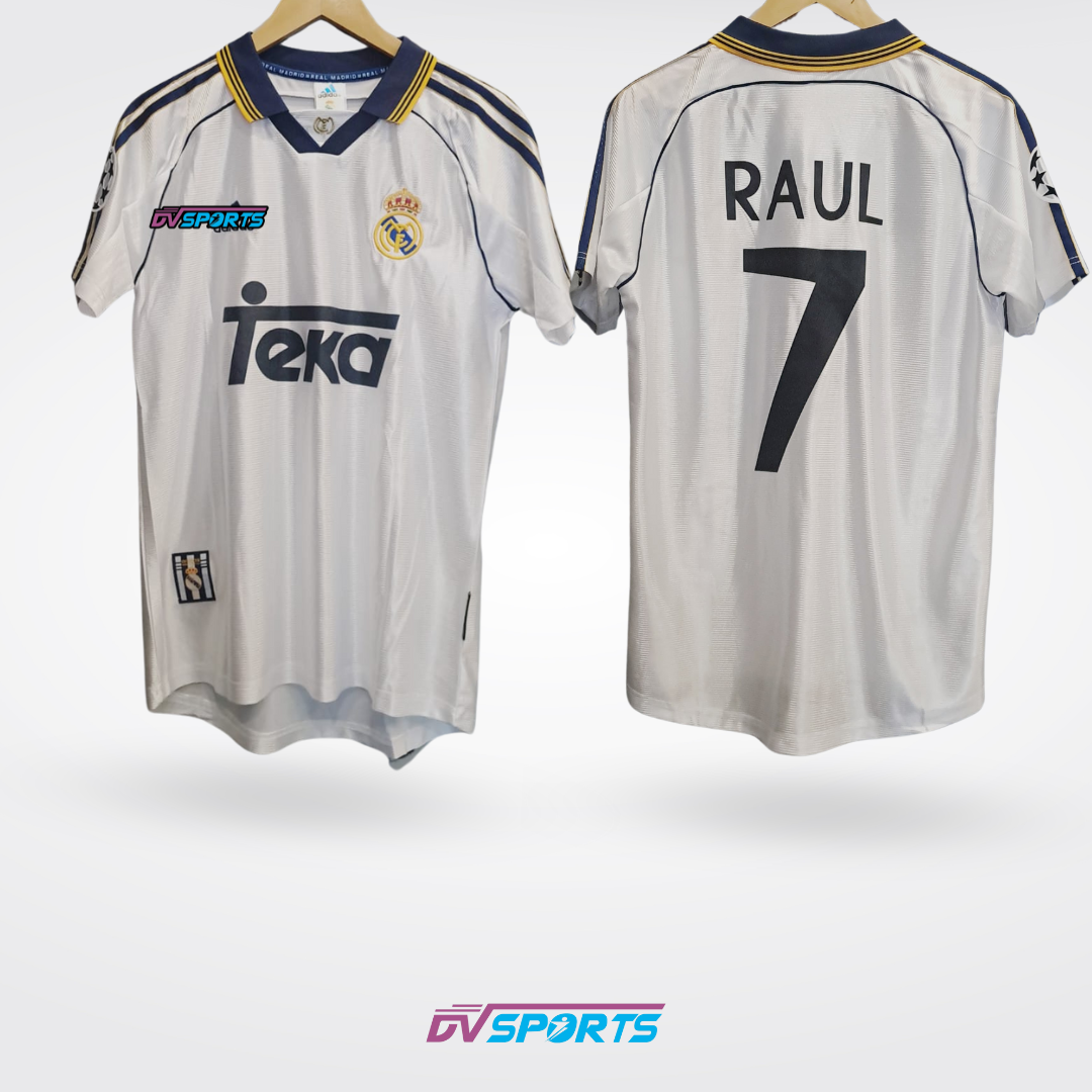 Real Madrid Casa Retro 00/01 (TEKA)-#7 Raul – DV Sports